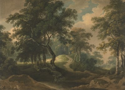 Paysage forestier | Thomas Barker | Estampe d'art