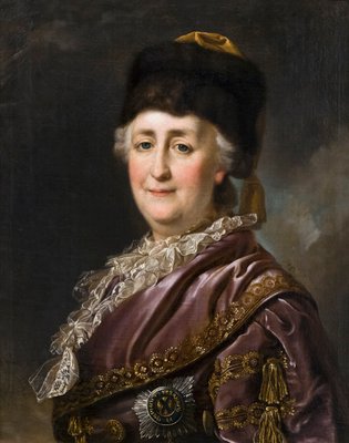 Catherine la Grande, Catherine II de Russie | Estampe d'art