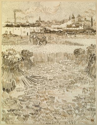 Le moissonneur | Vincent van Gogh | Estampe d'art