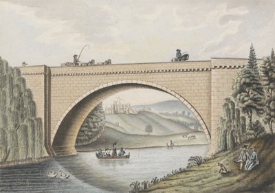 Pont de briques | William Beilby | Estampe d'art