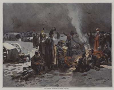 Un bivouac dans un bourbier | after Maurice Henri Orange