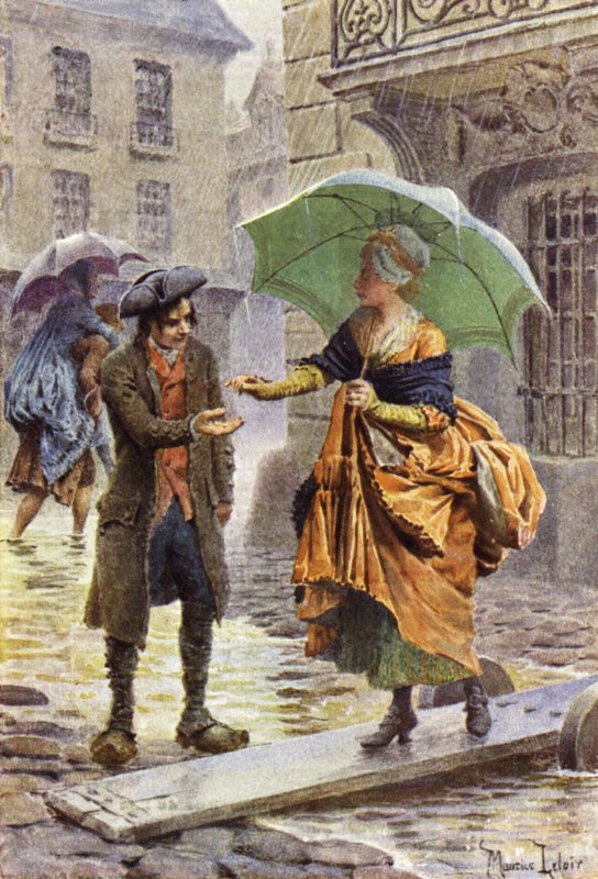 Le Passeur de ruisseaux | Maurice Leloir | Estampe d'art