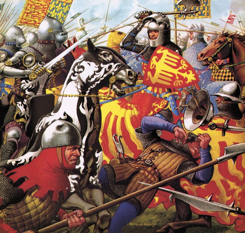 La guerre de Cent Ans : la lutte pour la couronne