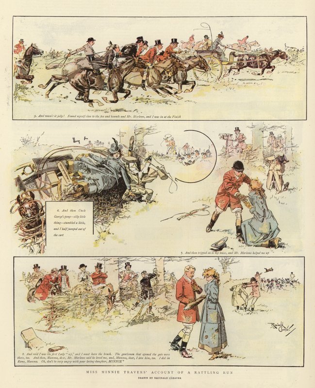 Le récit de Miss Minnie Traver d'une course trépidante